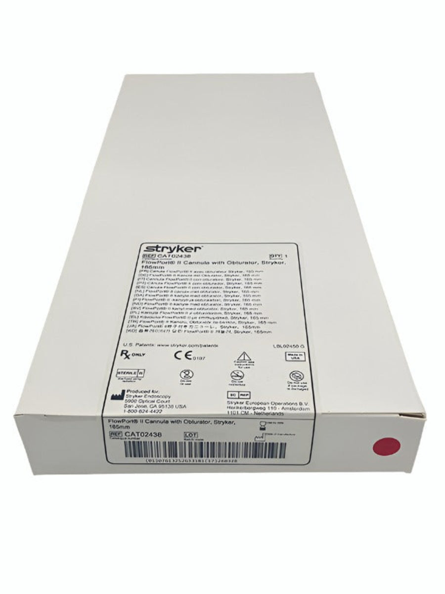Stryker Flowport II Cannula with Obturator - 165mm | XS Supply